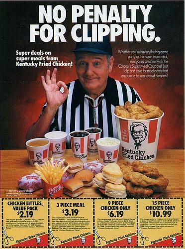 1980's KFC print ad | Scrolller