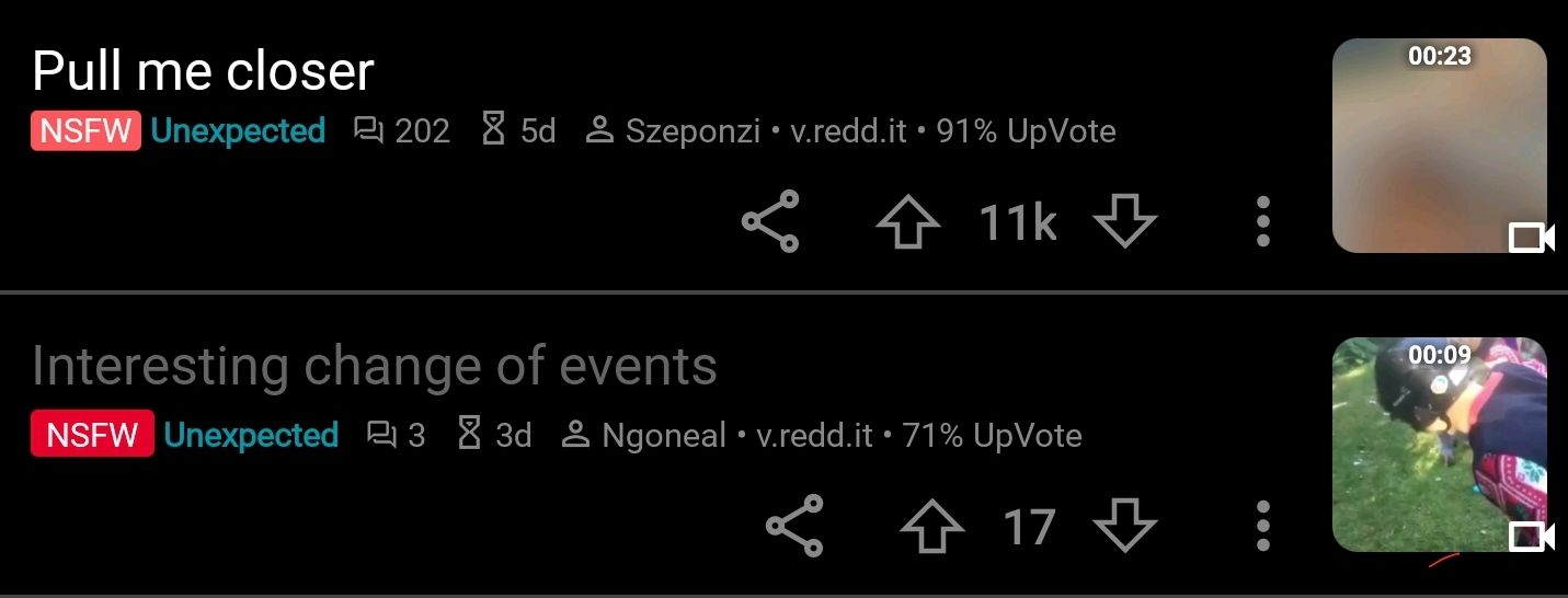 2 different NSFW tags | Scrolller