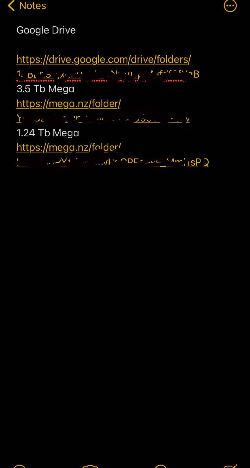 2 mega folders and one Google drive get all of them for a combined $10 hmu | Scrolller