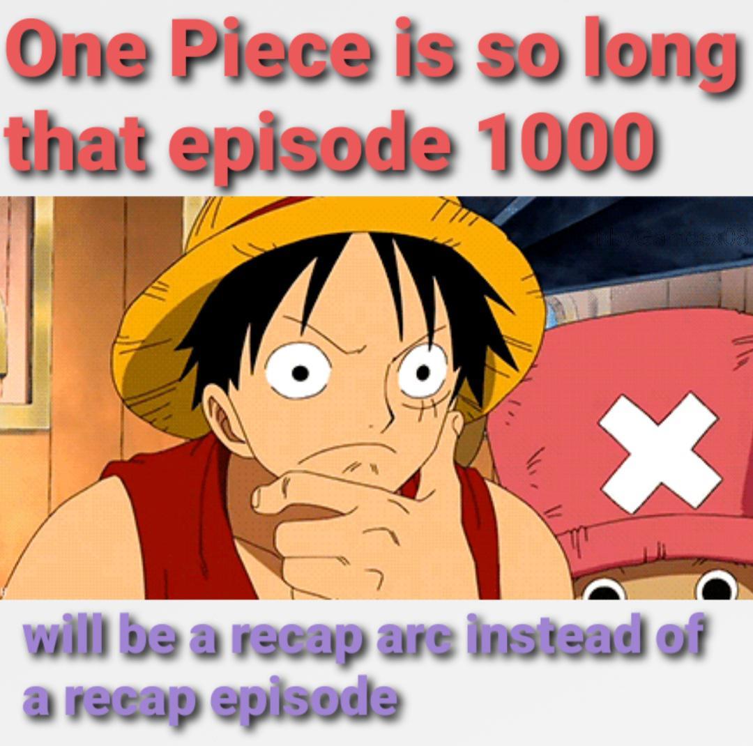 20 episode recap arc incoming | Scrolller