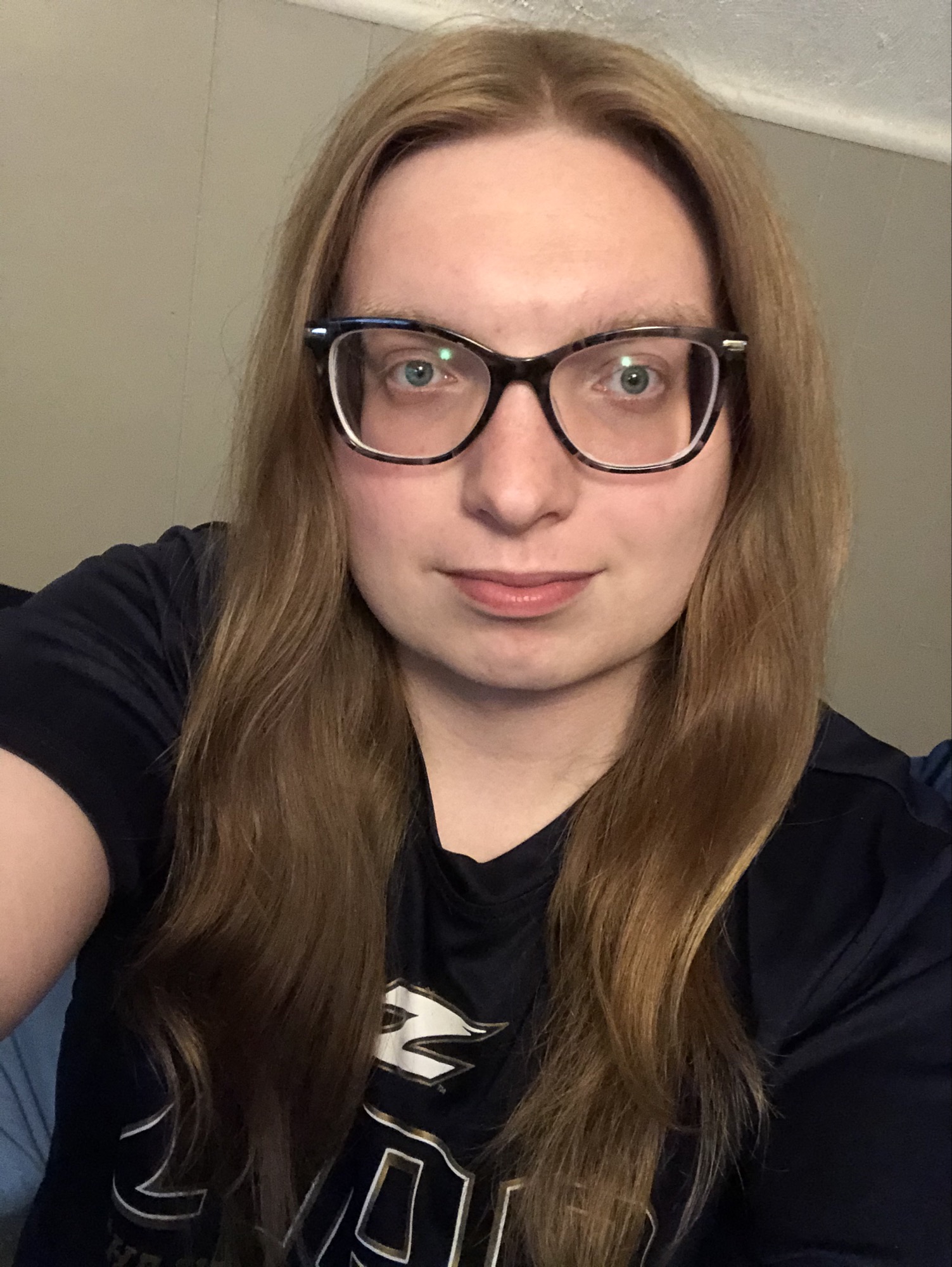 20 mtf. No makeup, new glasses, and planning on getting brows and hair done in the next week ...