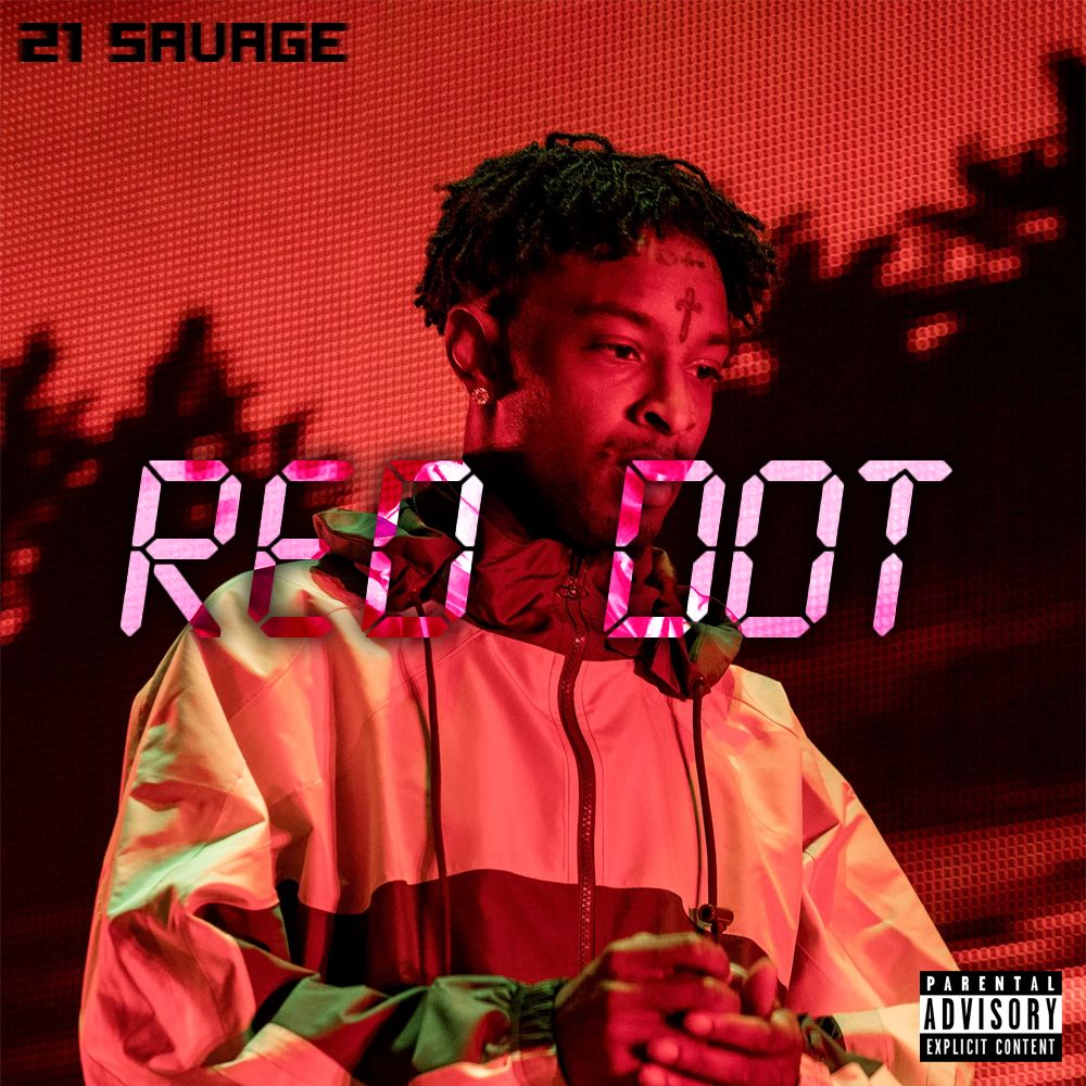 21 Savage - Red Dot Cover Art Concept | Scrolller