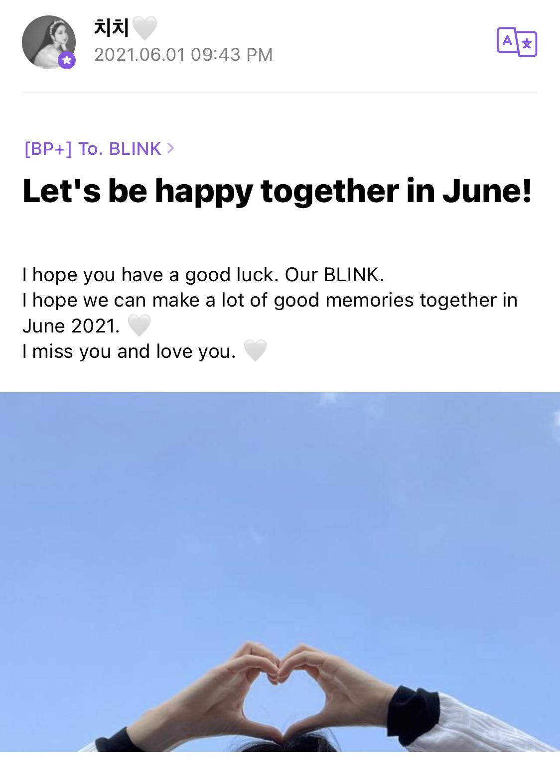 210601 Jisoo BLACKPINK+ Vlive Update | Scrolller