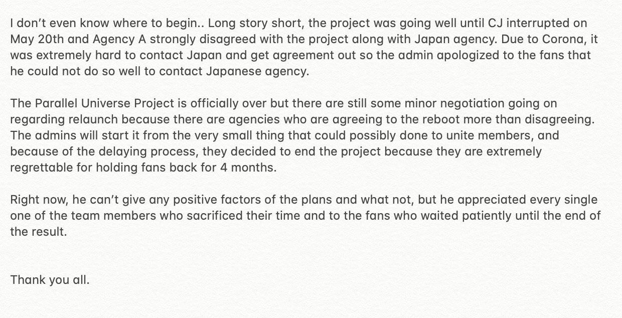 210718 Parallel Universe Project: Final Report Summerized | Scrolller