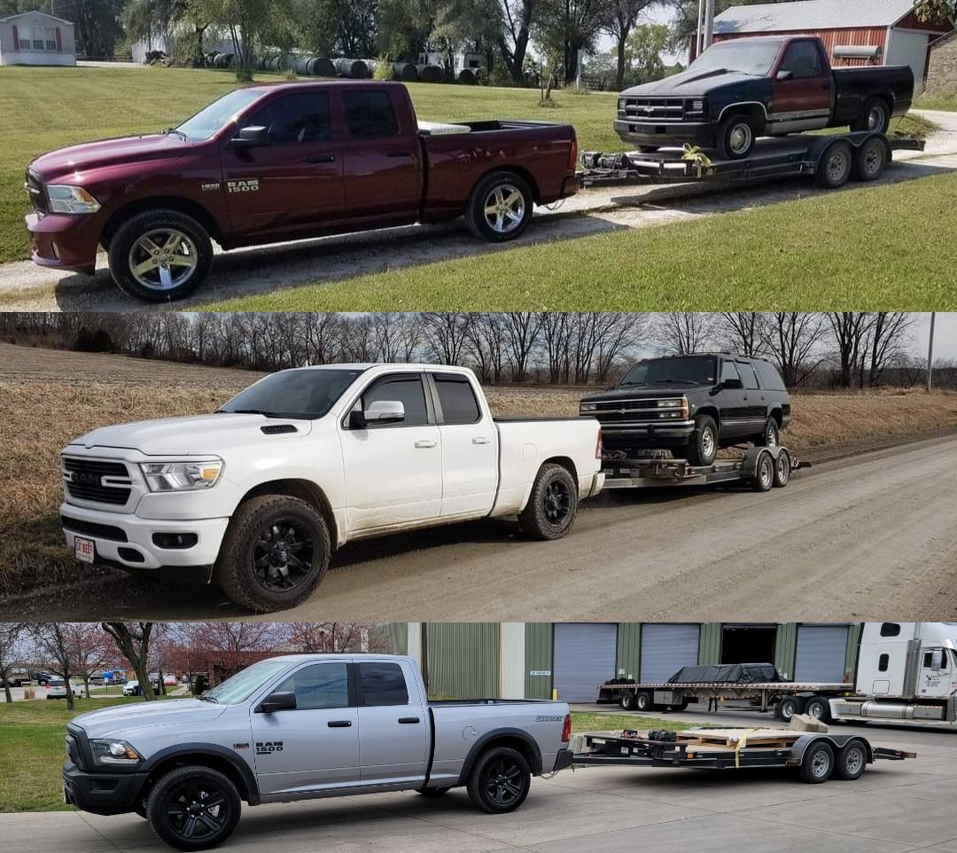3 most recent Ram Trucks I've owned working. | Scrolller