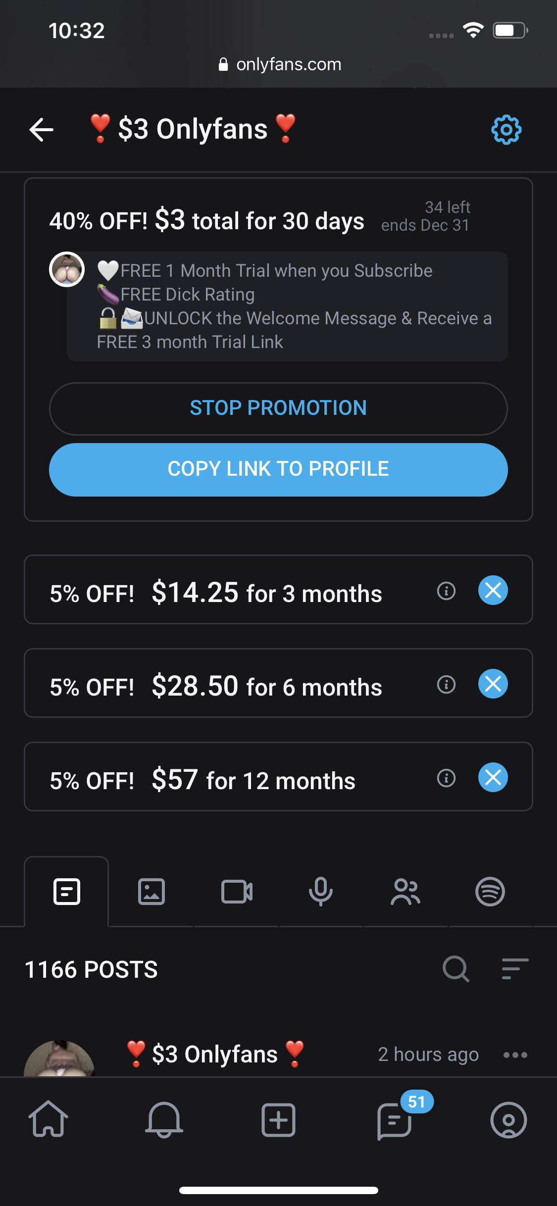 $3 Onlyfans Sale 📌 LIMITED SPOTS 📌 | Scrolller