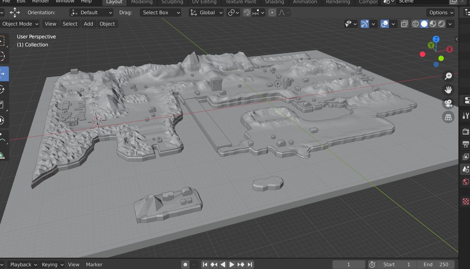 3D Kanto from Pokemon - Almost done this bad boy, and I am in love with printing maps! | Scrolller