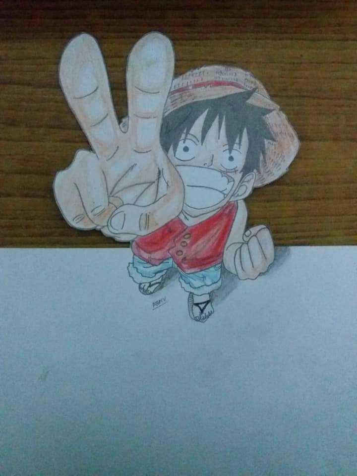 3d Luffy by me | Scrolller