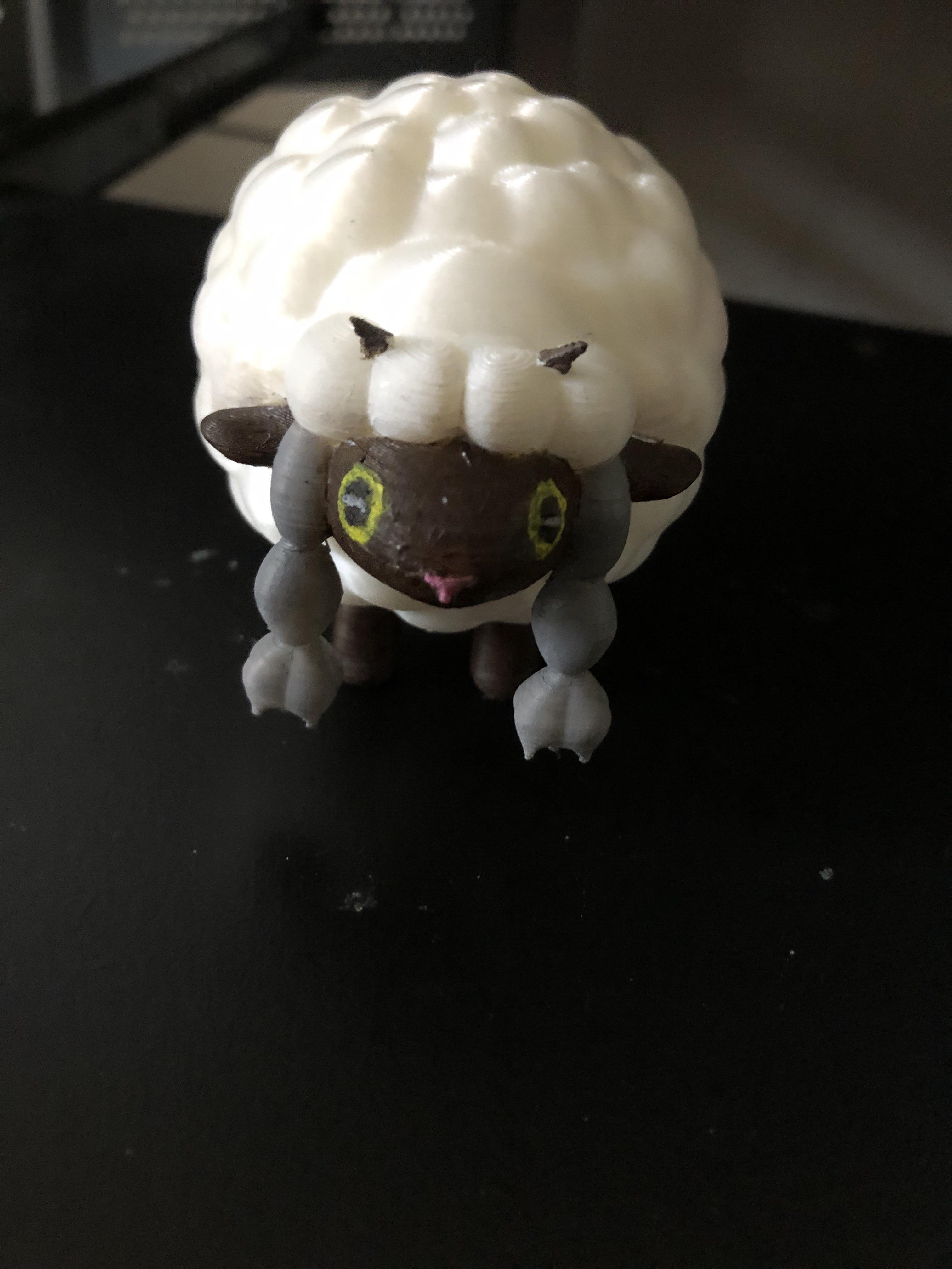 3D printed and then painted by hand wooloo (first time painting something like this I think it ...