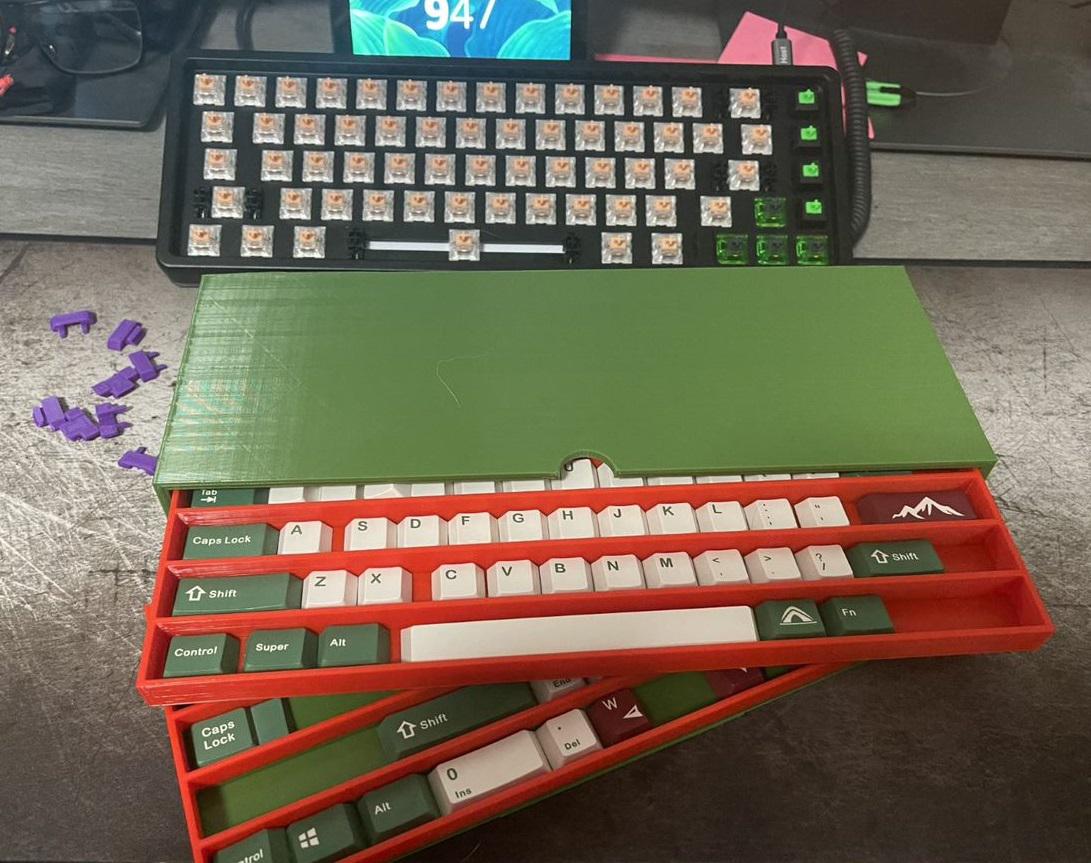 3D Printed Keycap Case | Scrolller