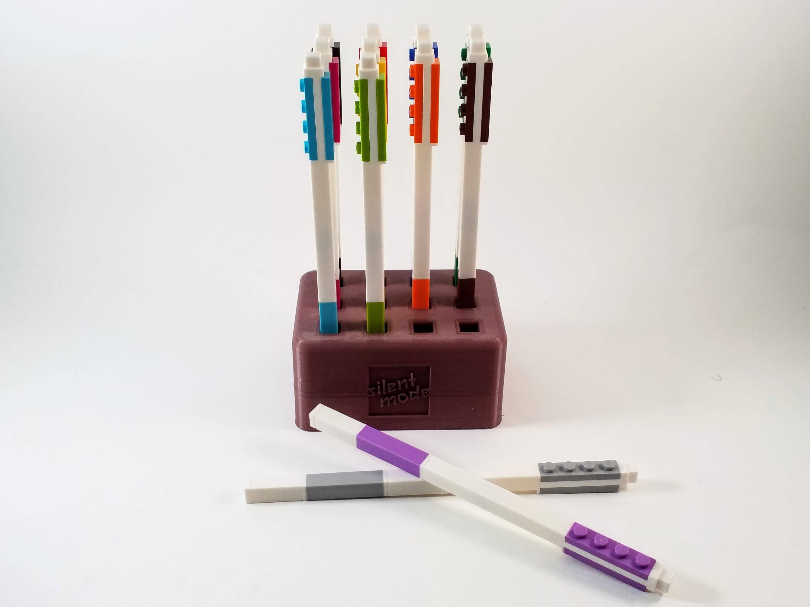 3D Printed LEGO Pen Holder. | Scrolller