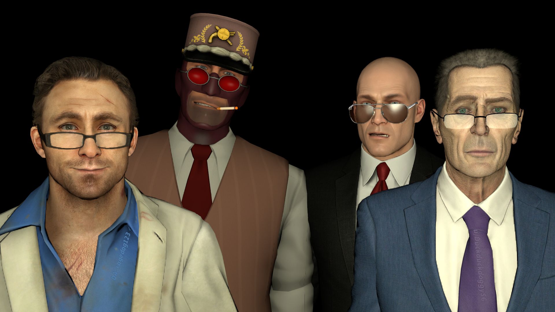 4 men in suits | Scrolller