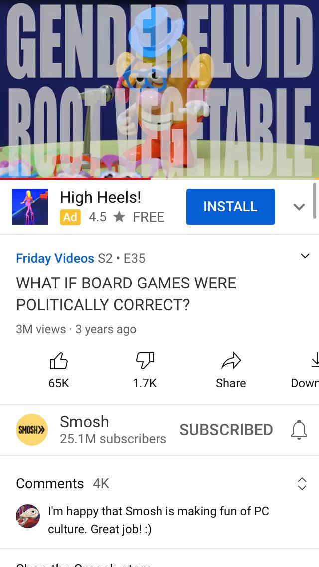 4 years ago, Smosh predicted Mr.Potato head becoming gender neutral | Scrolller