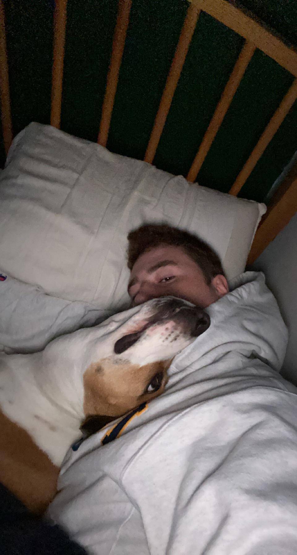 5 AM. But according to him it’s chin scratching time | Scrolller