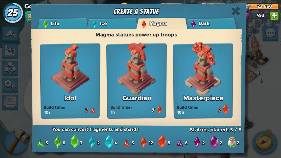 6 magma shards form traders crate. So exited I’m about to be able to get a magma masterpiece! My ...