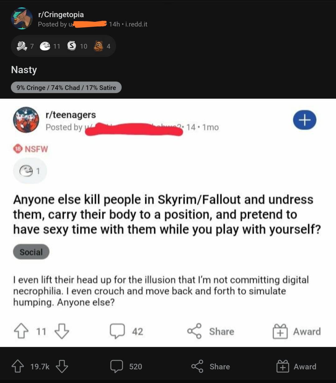 74% Chad rule | Scrolller