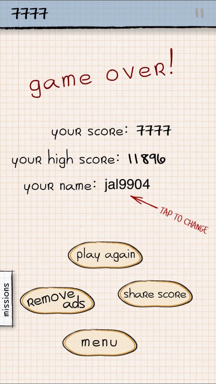 7777 in Doodle Jump | Scrolller