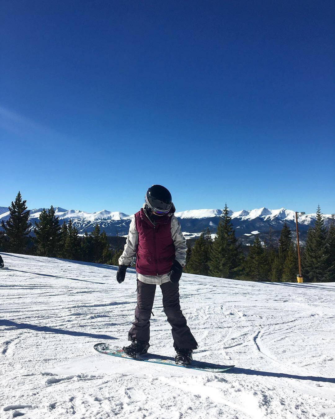 9.5 months post op patellar autograft + meniscus repair...first day back on the mountain ...