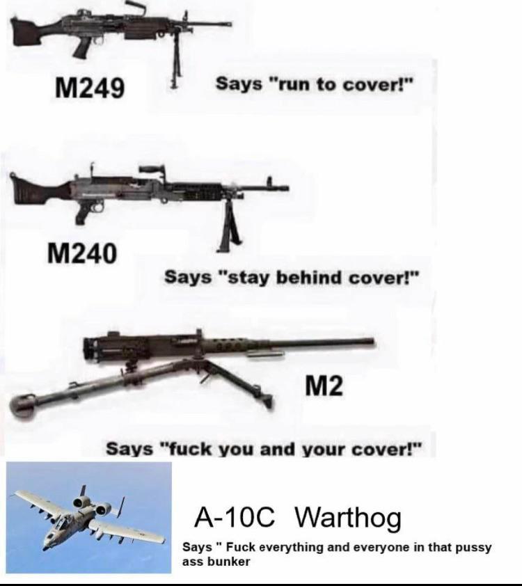 A-10 warthog go brrrr | Scrolller