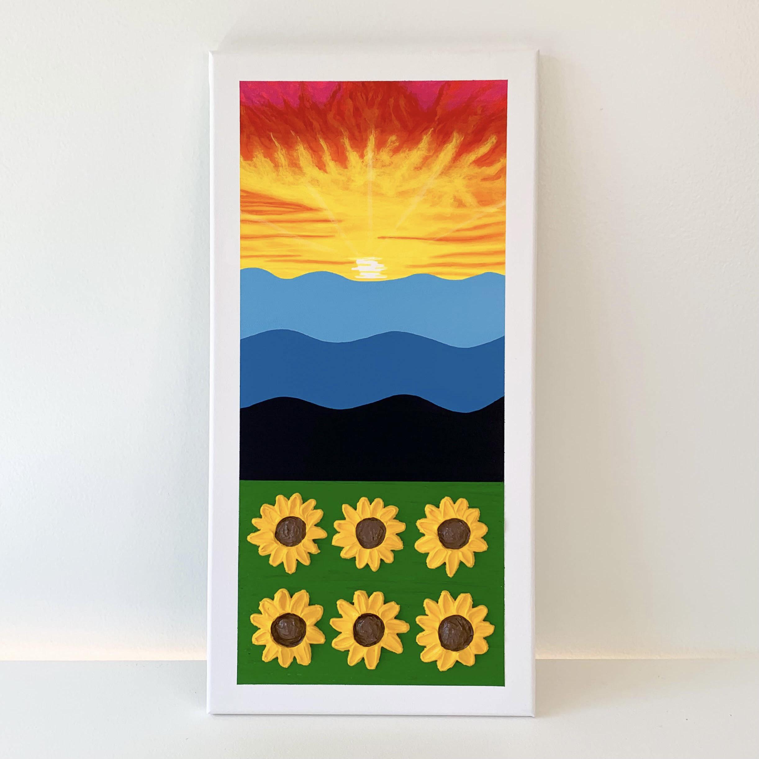 A Beautiful Morning 🌻 Mixed Media On Canvas - 2021 | Scrolller