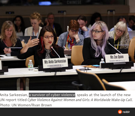 A brave survivor of cyber violence | Scrolller