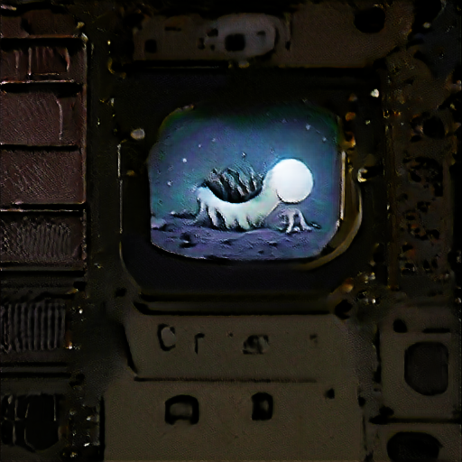 A creature on the moon | Scrolller