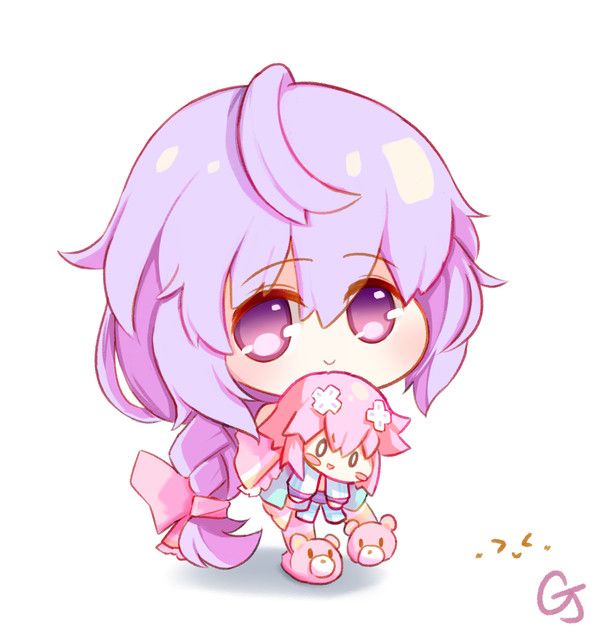 A cute chibi Plu | Scrolller