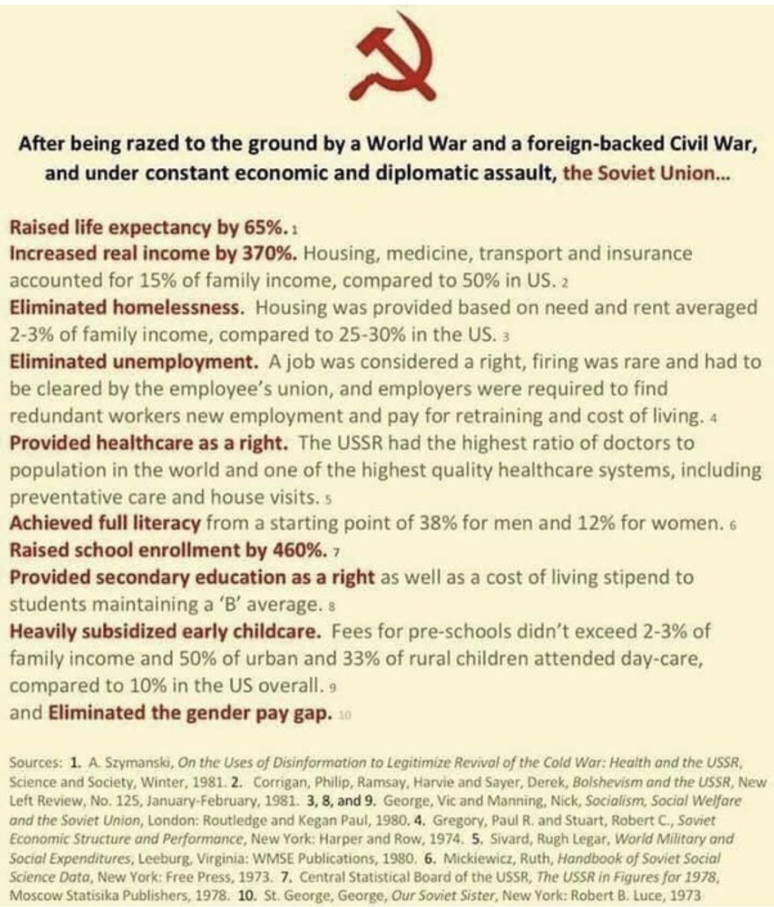 A few achievements of communism | Scrolller