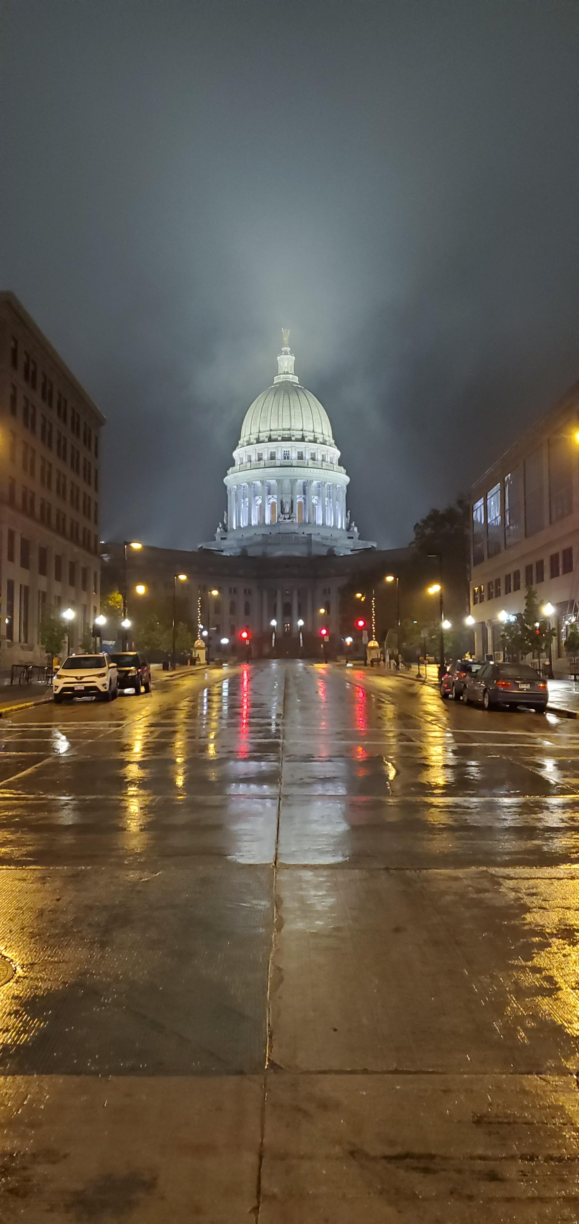 A foggy/rainy capital | Scrolller