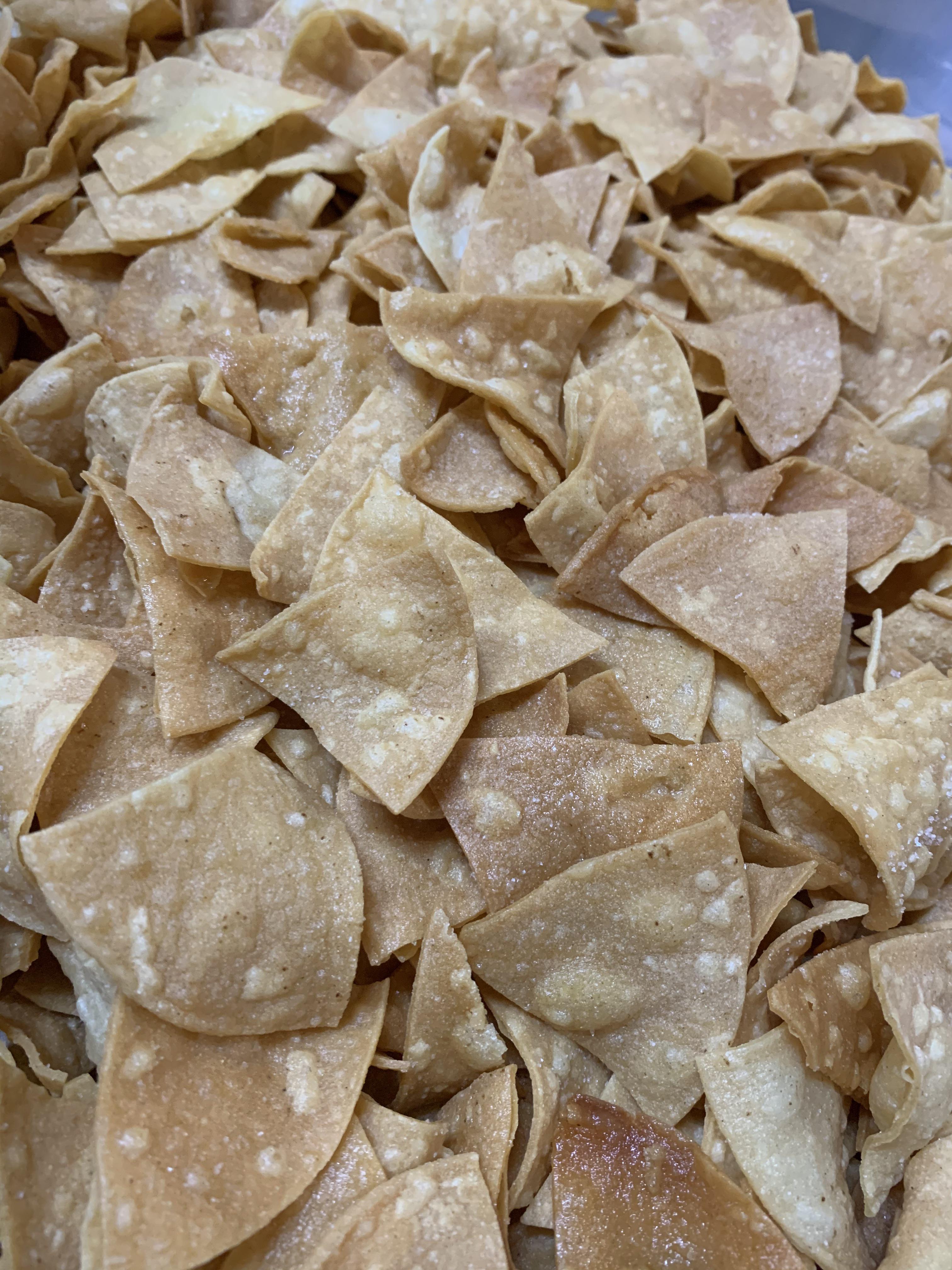 A fresh batch of my tortilla chips | Scrolller