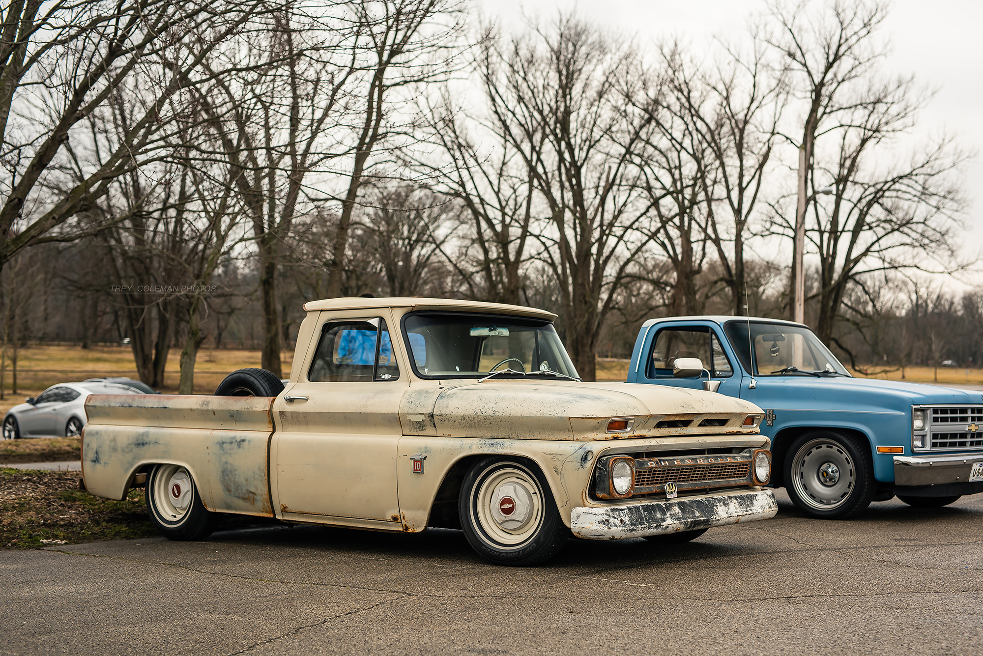 A friends '64 Chevy C10 and my '86 Squarebody | Scrolller