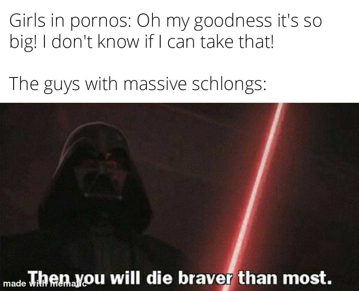 A giant wang is both a curse and a blessing | Scrolller