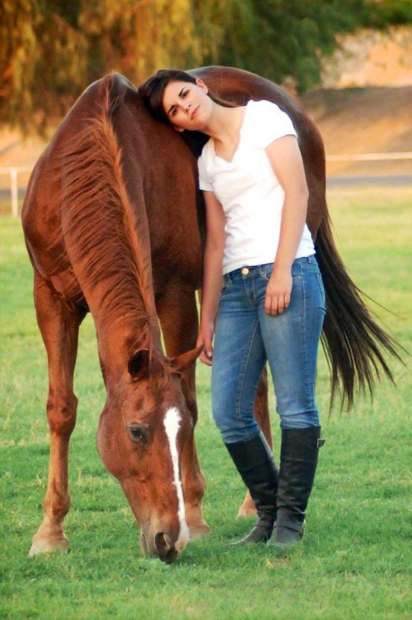 A girl and her horse | Scrolller