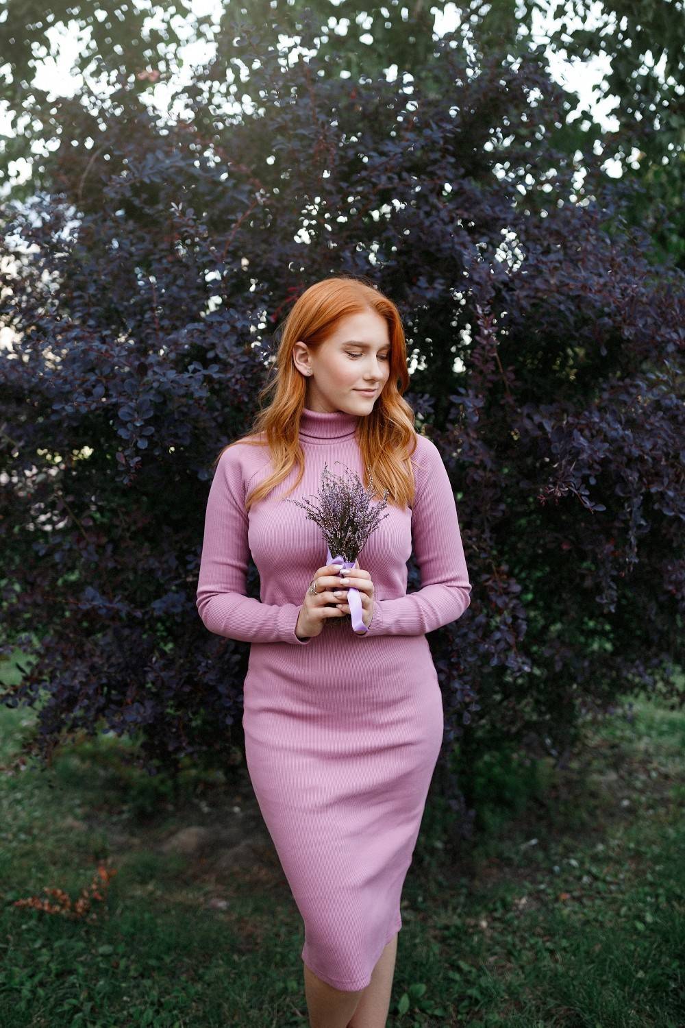 A girl with heather | Scrolller