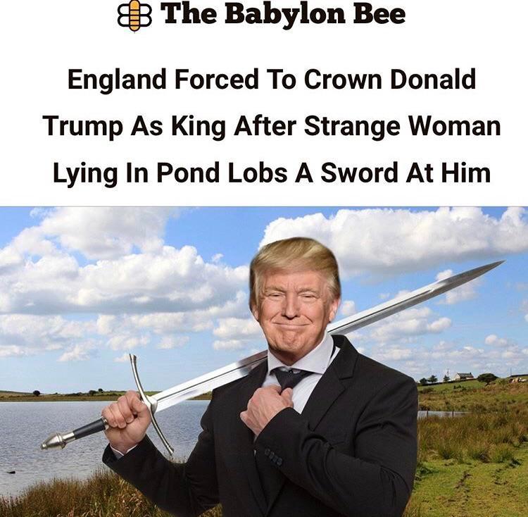 A Golden Gem from the Babylon Bee | Scrolller