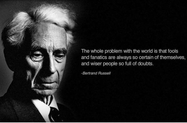 A great quote by Bertrand Russell | Scrolller