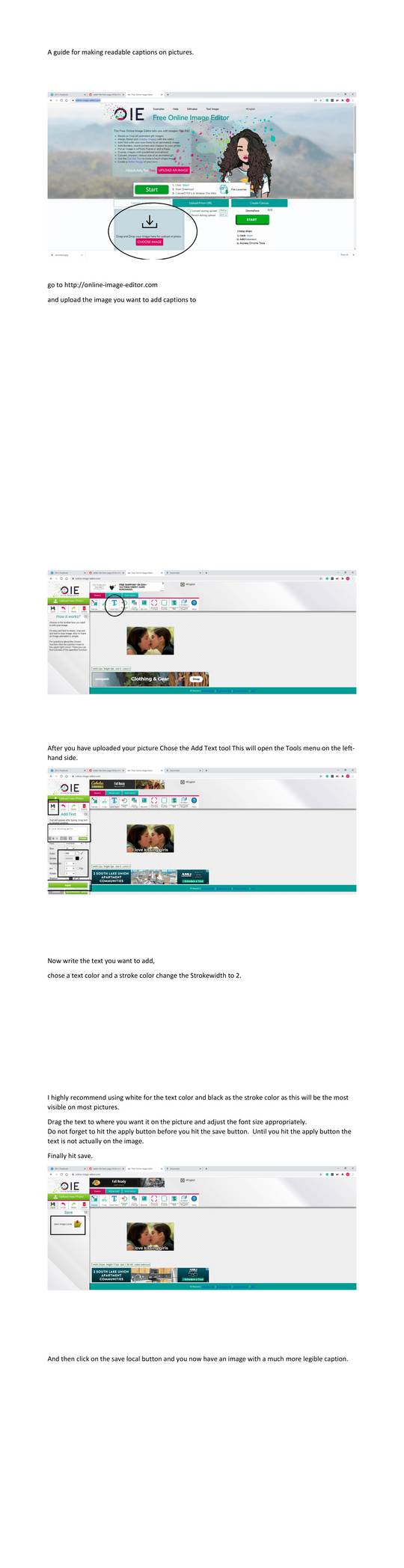 A guide for making captions on images. | Scrolller