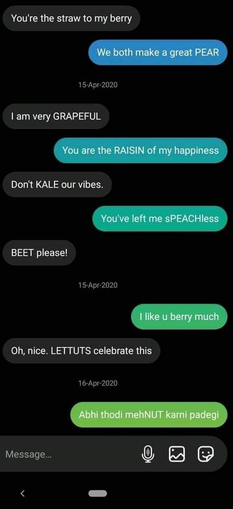 A juicy convo | Scrolller