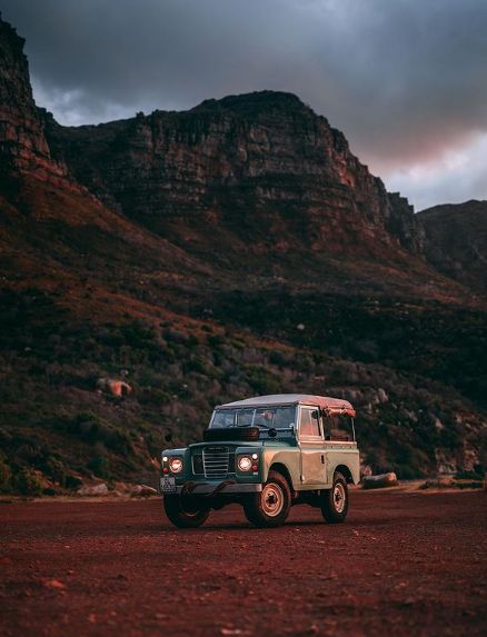 A Land Rover Series III in the Mesa | Scrolller