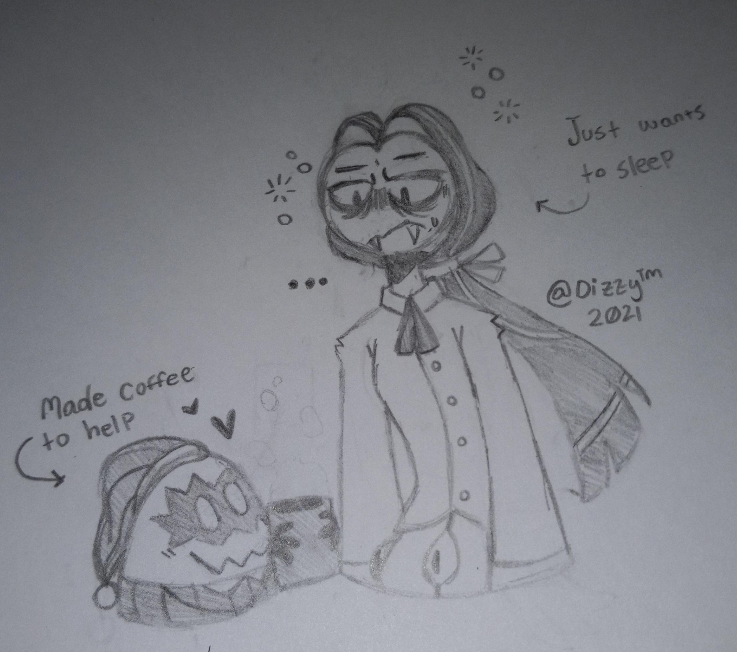 A little Sir Pentious sketch. | Scrolller