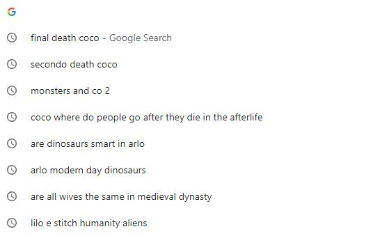 A parent's google search history | Scrolller