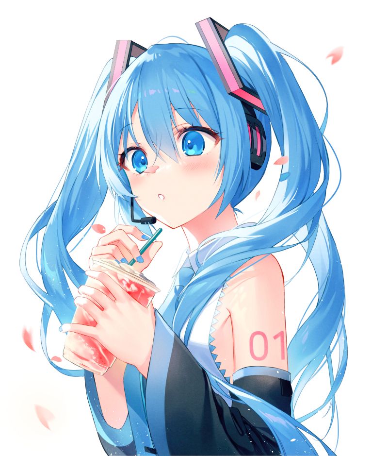 A petal on her nose [Vocaloid] | Scrolller