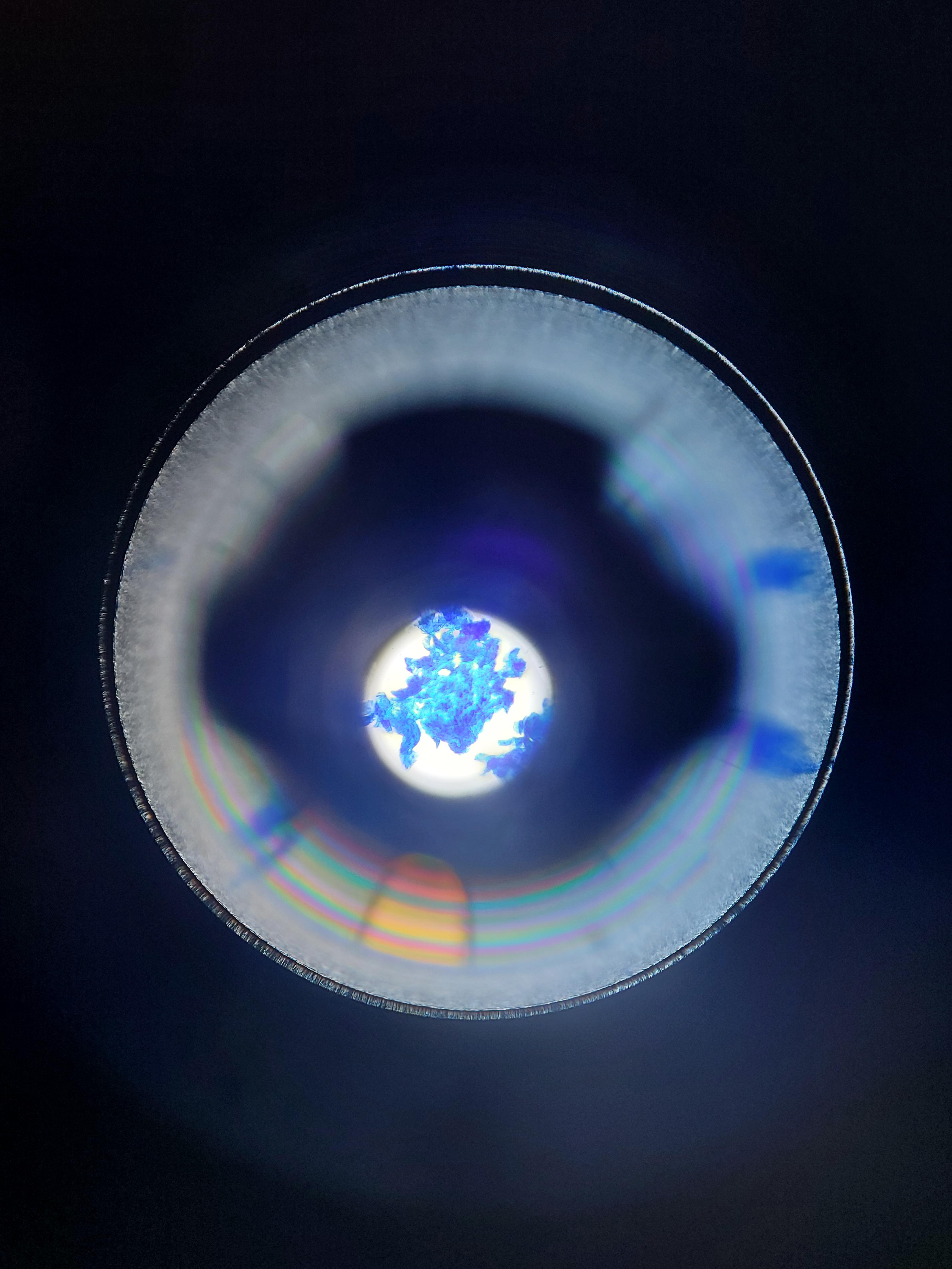 A photo of the inside of a microscope | Scrolller