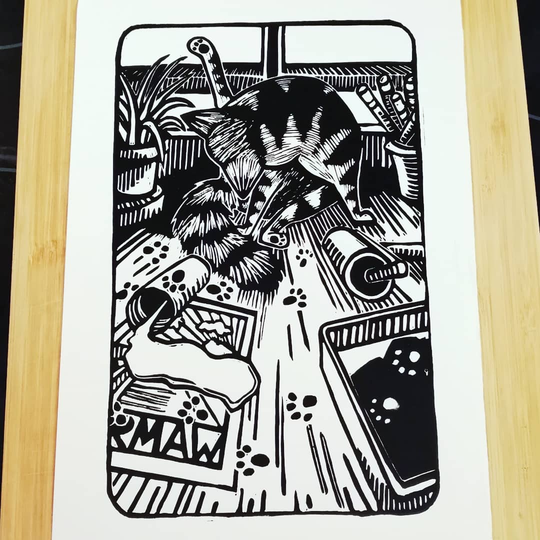 A Printers Ode To Cats (OC) | Scrolller