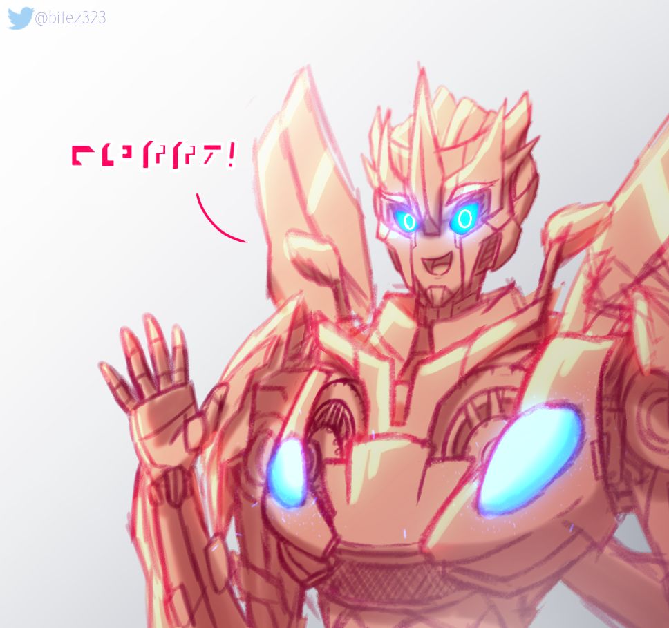 A quick doodle of my OC, Streamline | Scrolller