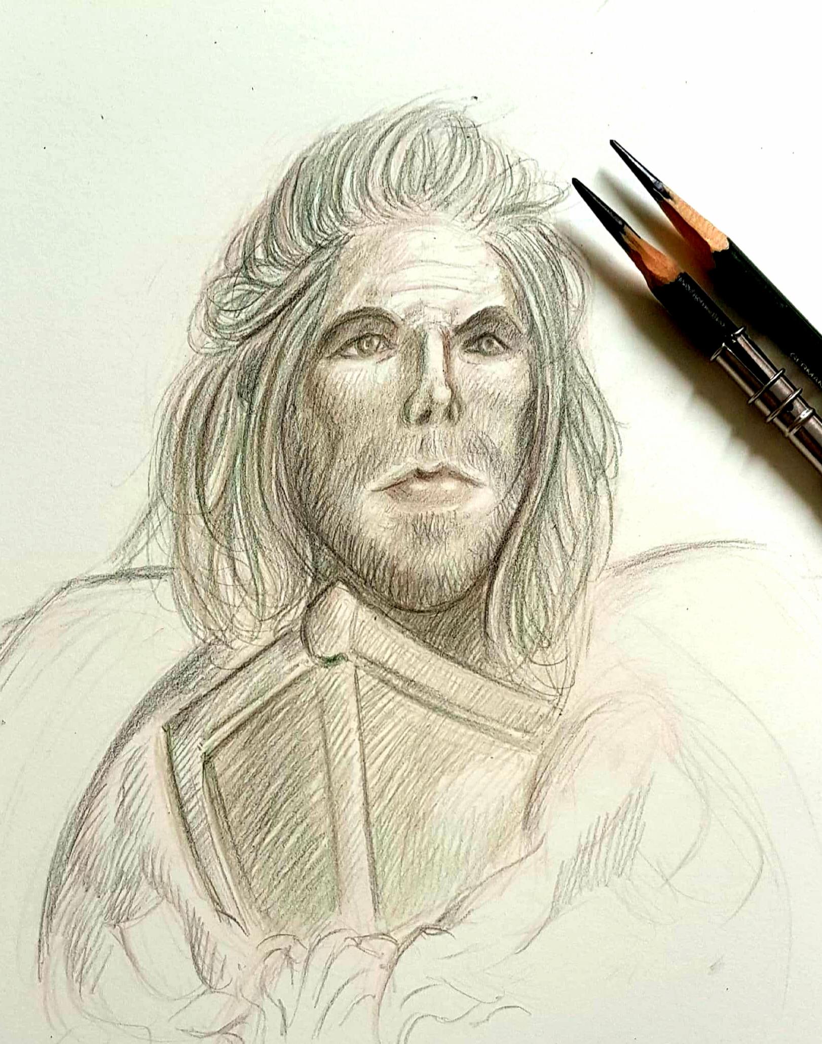 A quick portrait practice with Lion El Johnson so just wanna share with you guys :3 | Scrolller