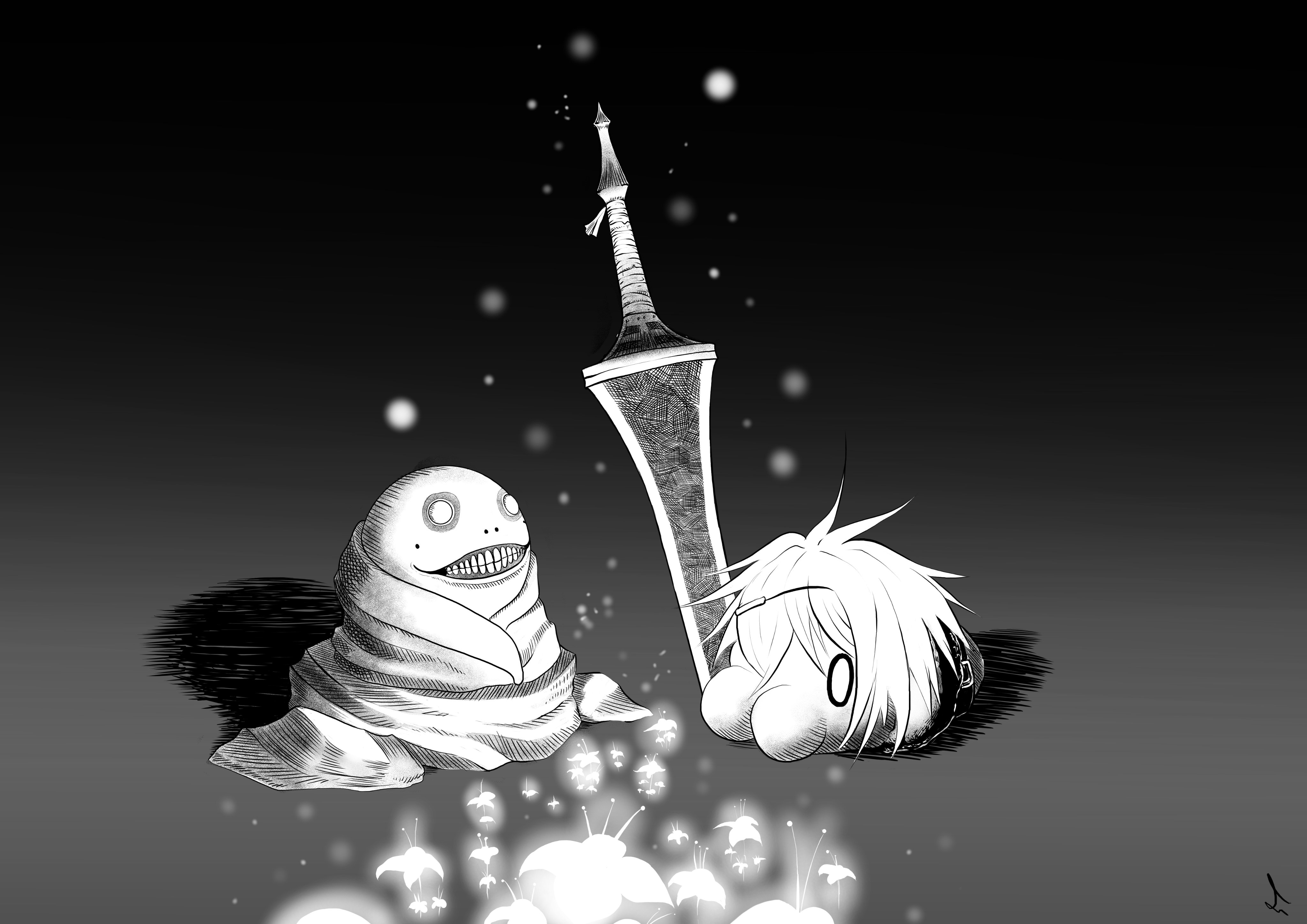 A recently finished commission. They chilling. | Scrolller