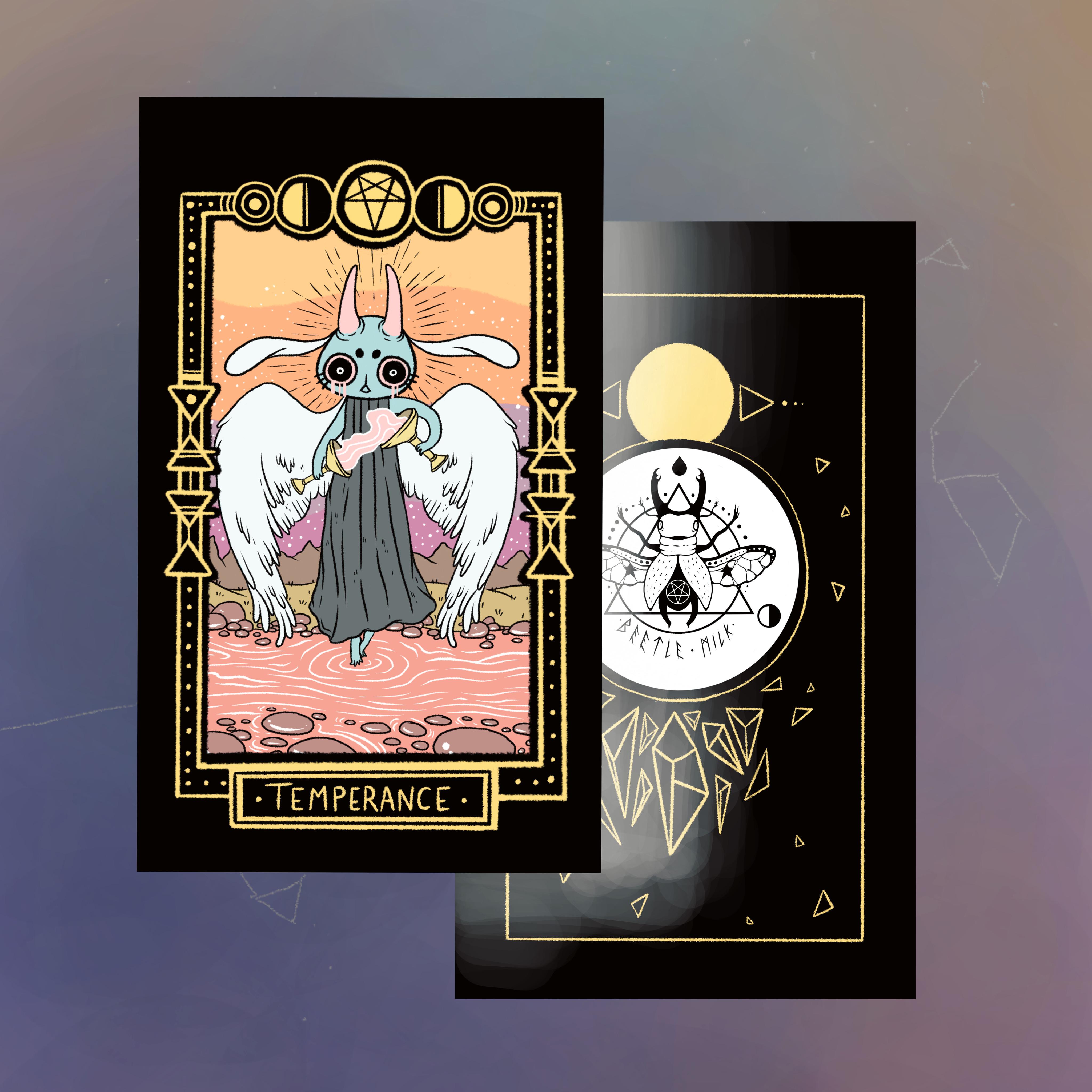 A reinterpretation of Temperance (Tarot)! | Scrolller