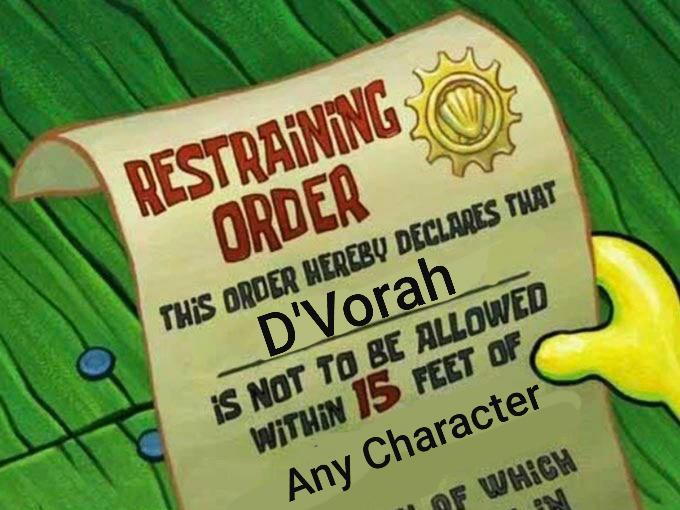 A Restraining Order | Scrolller