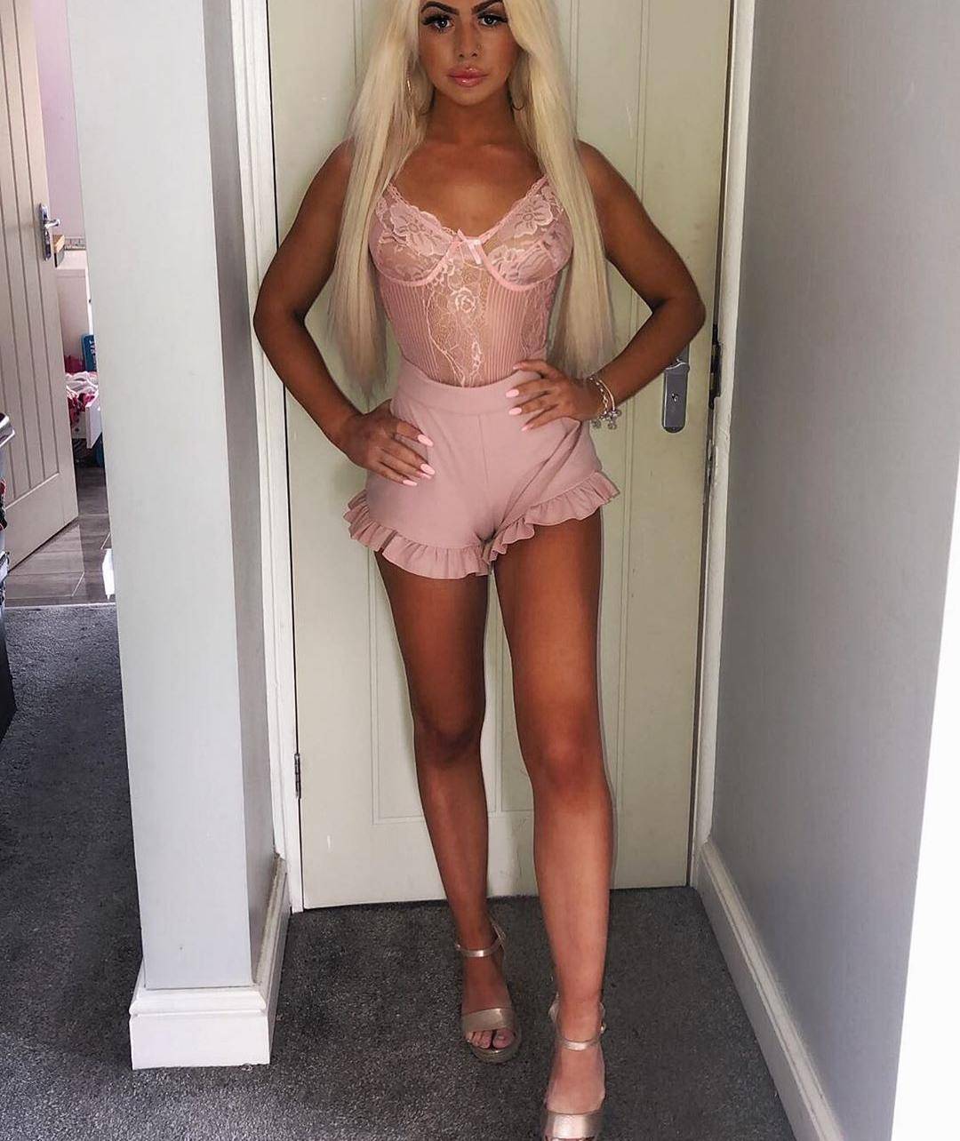 A see through top and no bra | Scrolller